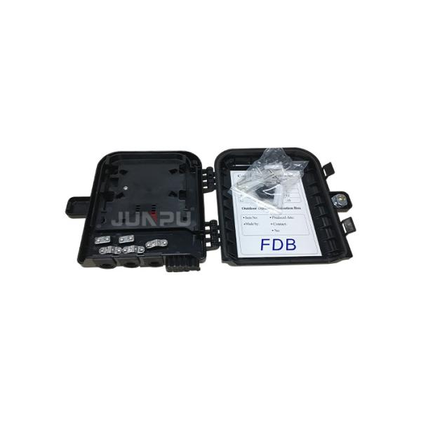Quality SC / APC Optical Fiber Optic Distribution Box 8 Core with Cassette Splitter for sale
