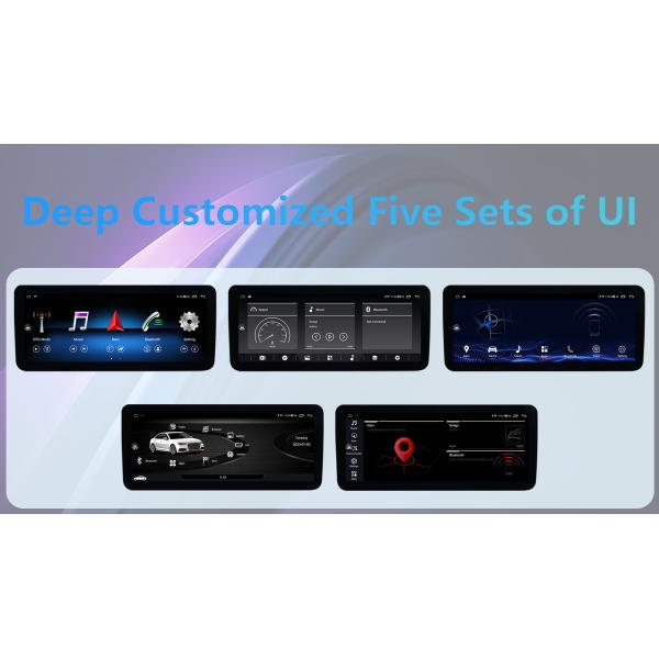 Quality 1920*720 12.3 Inch Mercedes Android Head Unit MTK8667 Platform 8 Core DVR for sale