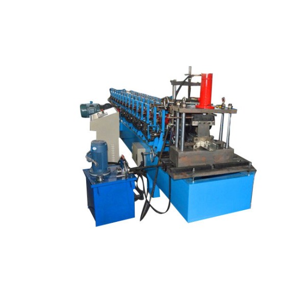 Quality Automatic Change CZ Purlin Roll Forming Machine With Chains Transmission System for sale