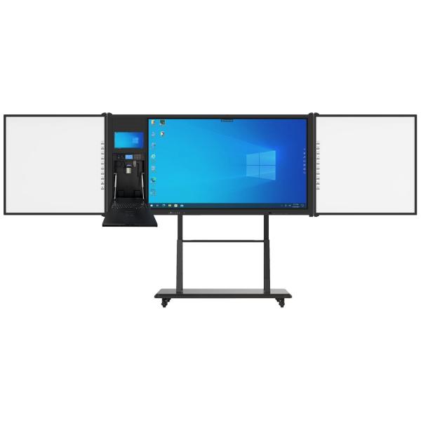 Quality 75"android Multi Finger Pen Touch 4K UHD LED Smart Blackboard Google PC Camera for sale