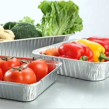 Quality Eco-Friendly 3003/3004/8011 Aluminum Foil Container Cover for Biodegradable for sale