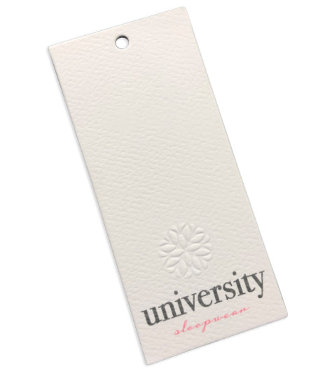 Quality  7 UHF Vie Swing Tag Video Name Hang 400gsm Thick for sale