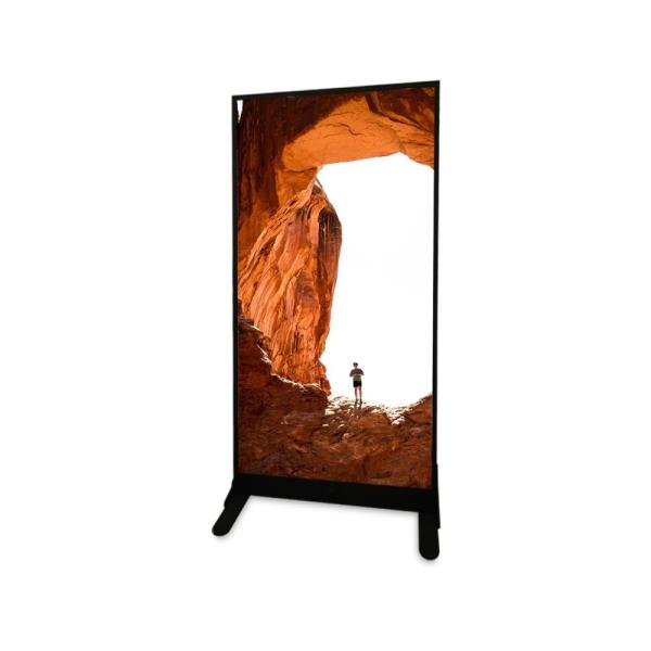 Quality Indoor interactive Floor Standing Digital Signage LCD Screen Kiosk 75inch ODM for sale