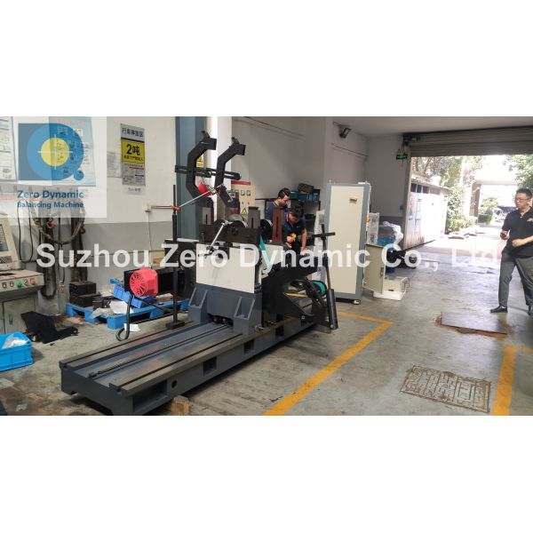 Quality Generator Motor Rotor Balancing Machine, Belt Drive Hard Bearing Paper Mill for sale