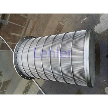Lehler Wedge Wire Basket High - Precision Slot Opening For Starch / Sugar