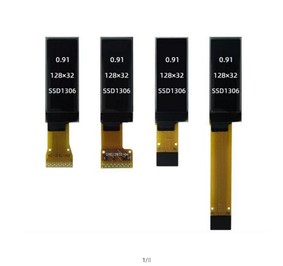 Quality 0.91 inch 128x32 Monochrome OLED Display Module Manufacturer Support interface for sale