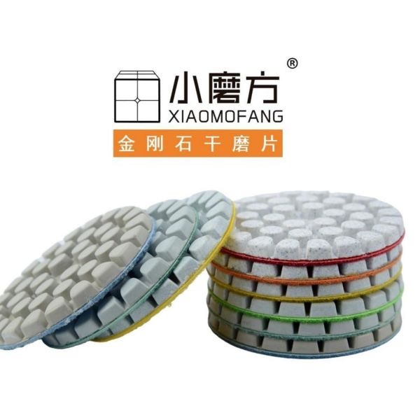 Quality 0.740kg Package Gross Weight Xinrui Durable Diamond Polishing Pad for Resin Binder for sale