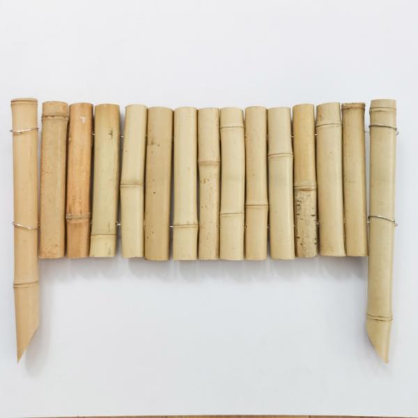 Quality Bamboo Garden Border Edging Outdoor Landscape Edging For Decorative Garden for sale