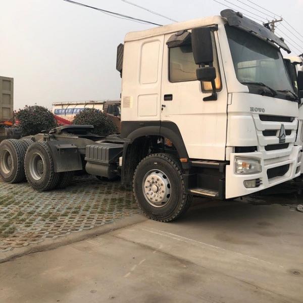 Quality 6x4 Tractor Head 371HP Second Hand Prime Movers for sale