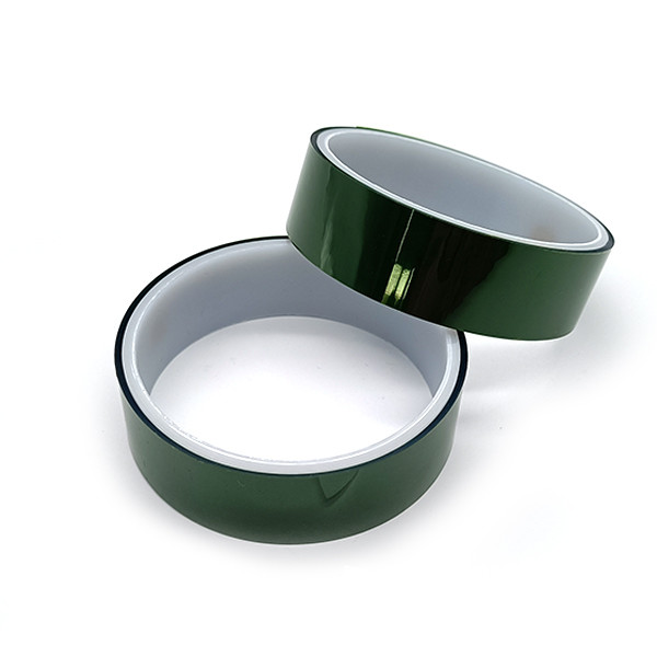 Quality IH899BF Double Stretched Heat Resistant Polyimide Tape Low Adhesion Amber Color for sale