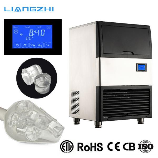 Quality 45kg/24Hr Ice Production LZ-100 Solid Cylindrical Ice Maker with 25kg Ice for sale