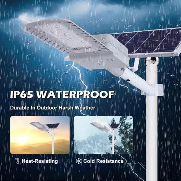 Quality Waterproof Full Screen Split Solar Street Light 100w Price for sale