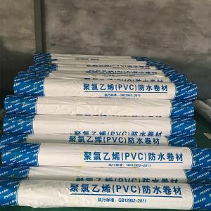 Quality Durable Reinforced Pvc Roof Deck Membrane 20m Length Long Lasting Pvc Roofing for sale