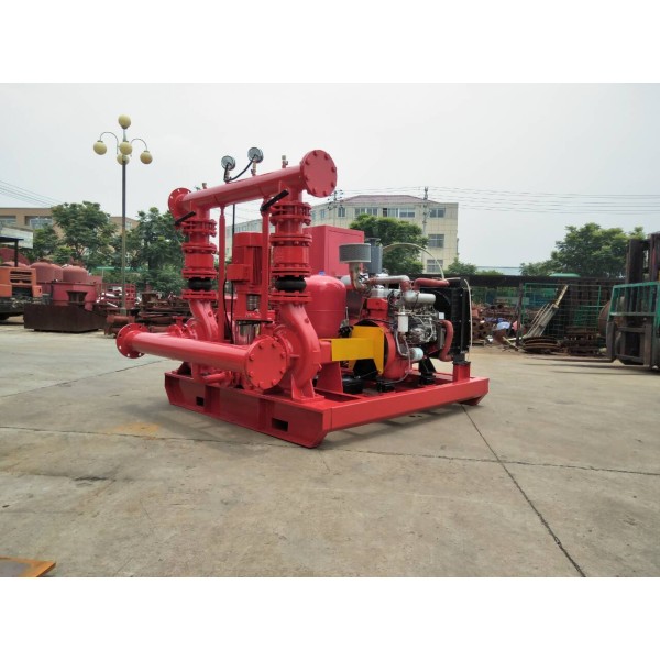 Quality Powerful Diesel Engine Fire Fighting Pump Set Fire Protection Emergency Water for sale