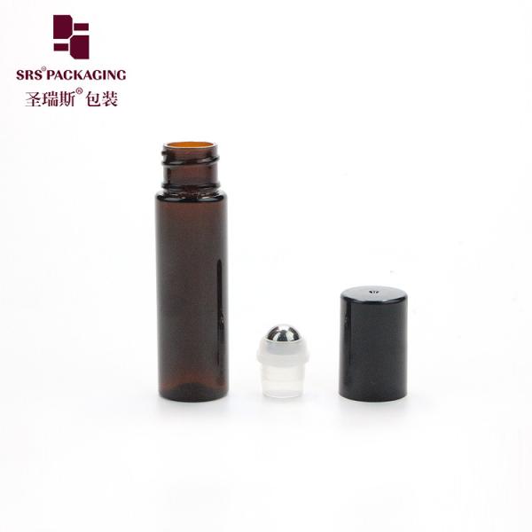 Quality amber plastic PET empty mini 10ml elegant roll on lipgloss for sale