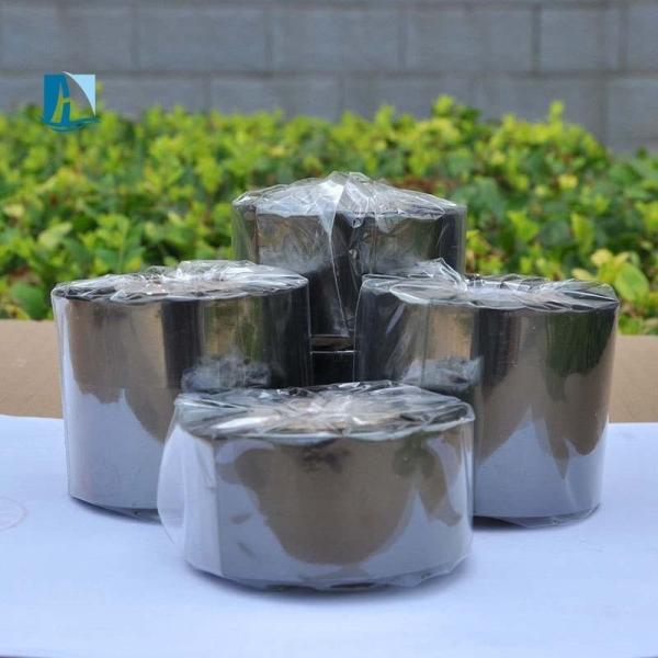 Quality Custom Size Thermal Transfer Ribbon for Flat Heat Label Printer Ink Side for sale