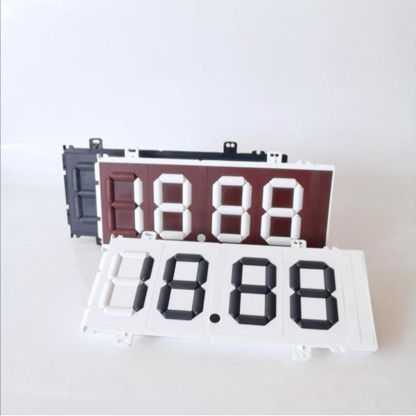 Quality ASA ABS Adjustable Digital 7 Segment Display Combination Panel Price Display for sale