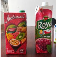 Quality Touch Screen PLC Aseptic Carton Filling Machine For Brick Type Cartons for sale