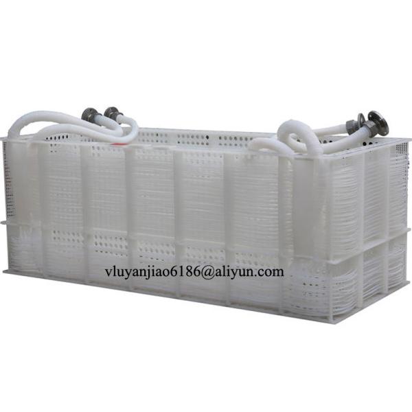 Quality High Efficiency Plate PTFE Chemical Heat Exchanger For Cooling Plating Solutions for sale