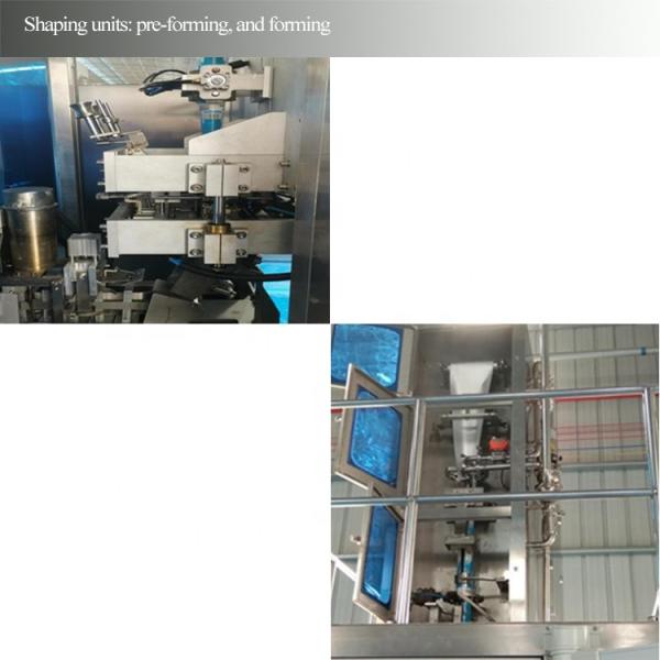 Quality Beverage Brick Aseptic Carton Filling Machine Pneumatic Aluminum Laminated Roll for sale