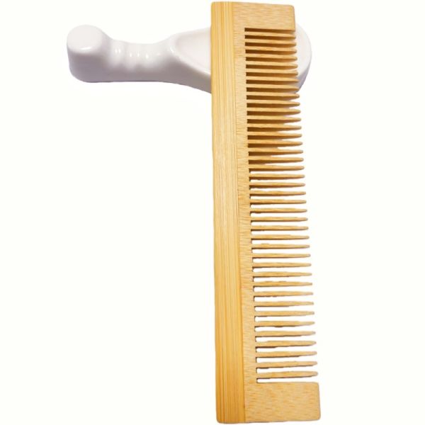 Quality Wholesale Custom Biodegradable Bamboo Hair Comb Natural Wooden Hair Brush with No Static for Hotel high quality for sale