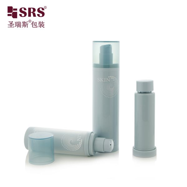 Quality PFC 30ML 50ML 100ML PP Double Wall Replaceable Airless Bottle For Skincare for sale