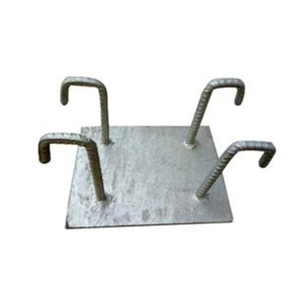 Quality Corrosion Resistant Aluminum Embed Plate With Headed Studs For Curtain Wall for sale