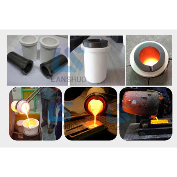 Quality High Frequency Small Induction Melting Machine / Steel Melting Induction Furnace for sale