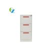 china Cold Rolling Steel Vertical 3 Drawer Filing Cabinet 1330mm Height With Name Tag