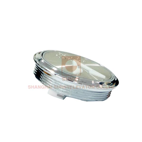 Quality Round 42mm Elevator Push Button With EN81-70 / Lift Elevator Buttons for sale