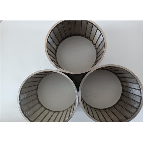 Quality Length 2.9m OD 89mm Johnson Wire Screen with V Shaped Opening for sale