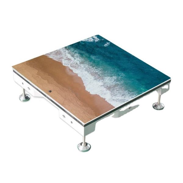 Quality P3.91 Dance Floor Indoor/outdoor Dance Floor Interactive LED Display Screen for sale