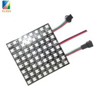 Quality WS2812B Flexible LED Matrix Panels 8x8 Full Color 1000cd/M2 Brightness for sale