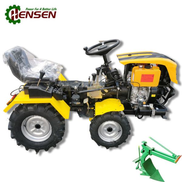 Quality Diesel Multi Purpose Mini Tractor 12HP Reversible Plow Tractor CE Certification for sale