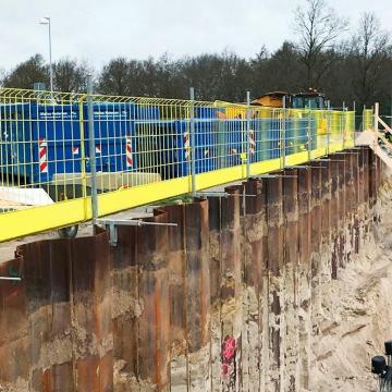 Quality Modular Edge Protection Barrier with Custom Configurations for sale