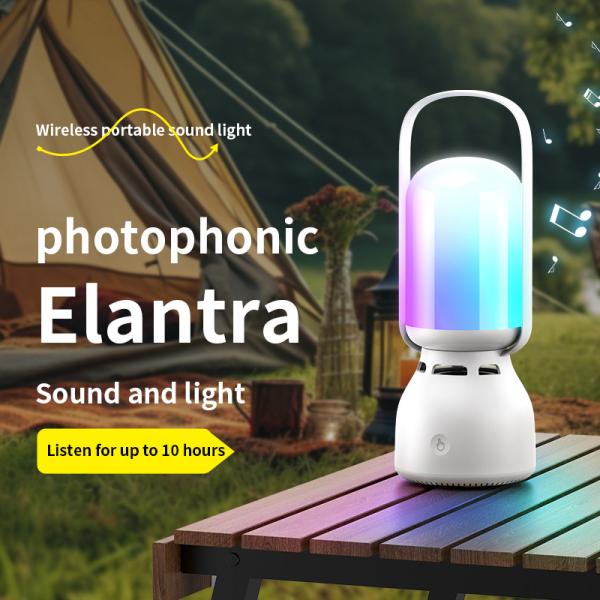 Quality 70Hz - 18KHz Bluetooth Speaker Camping Light 5V Outdoor Bluetooth Speaker Light for sale