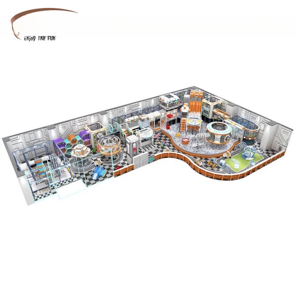 Quality Customizable Safety Commercial Indoor Play Gym Equipment Soft Play Area Equipment for sale