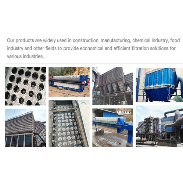 Black Fiberglass Filter Bag For Cement Plant Corrosion Resistance 3