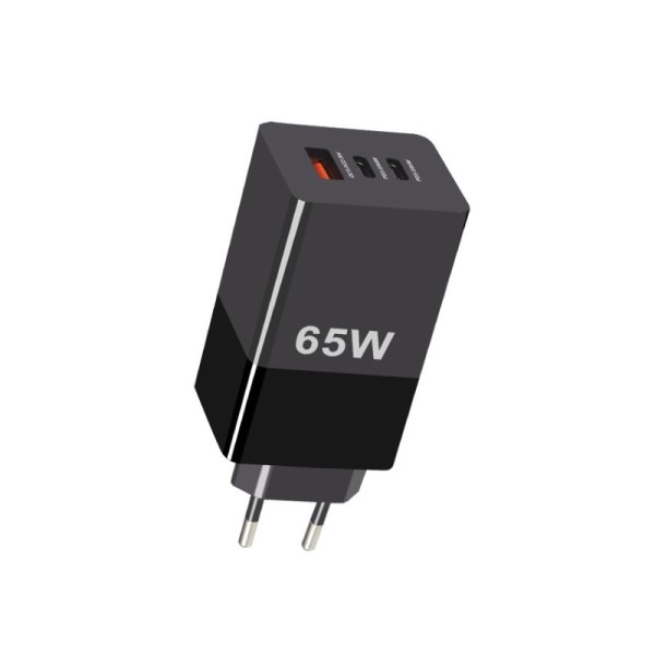 Quality 65W GaN USB-C PD3.0 Fast Charger with EU Plug for sale