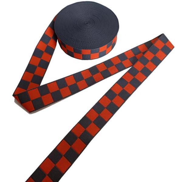Quality Fashion Style 30mm Polyester Jacquard Webbing Custom For Bag Strap for sale