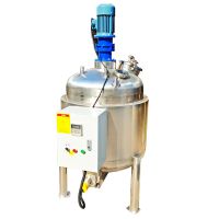 Quality Homogenizer Mixing Tanks Stainless Steel Jacketed With Agitator Custom for sale