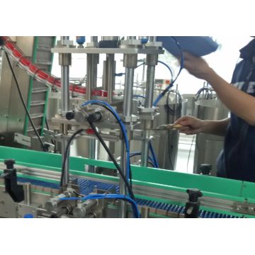 Quality Energy Saving Alcohol Bottle Filling Line Stable Performance Eco - Friendly for sale