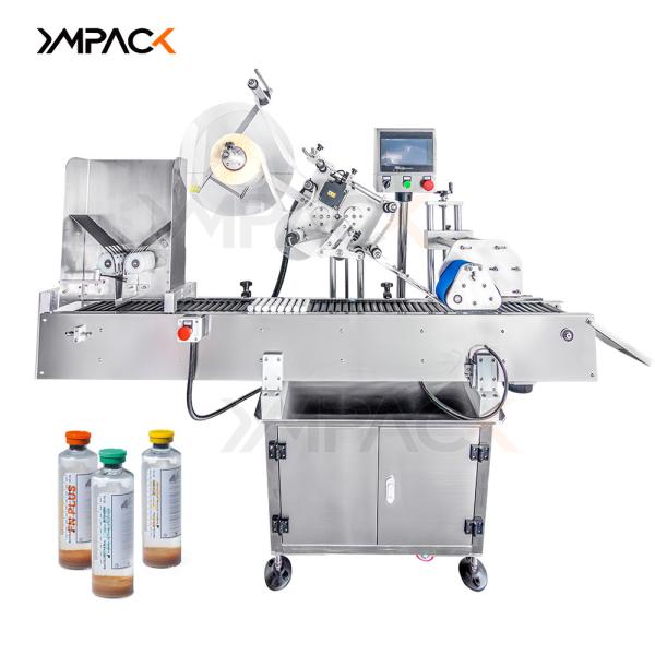 Quality YIMU YM215 Automatic Essential Oil Tincture small round bottle Label Applicator Machine for sale