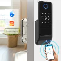 Quality Biometric Fingerprint Rfid Tuya Smart Lock WiFi APP Remote Control For Hotel for sale