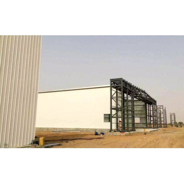 Quality Prefabricated Fabrication Aircraft Hangar Made Of Steel Structure Materials for sale