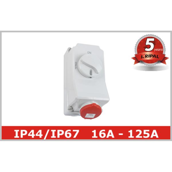Quality 230V 400V Waterproof Interlocked Switch Sockets for Industrial Plug for sale