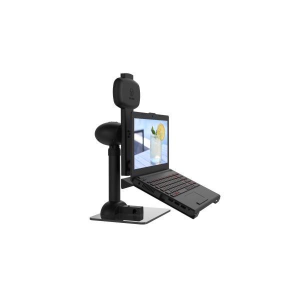Monitor Laptop Stand - Electric Monitor Arm With Laptop Stand Lifting ...