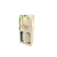 Quality Handmade Decorative Wine Gift Boxes With Your Own Logo CE Certification for sale