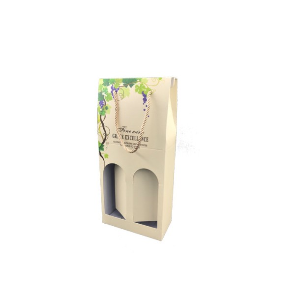 Quality Handmade Decorative Wine Gift Boxes With Your Own Logo CE Certification for sale