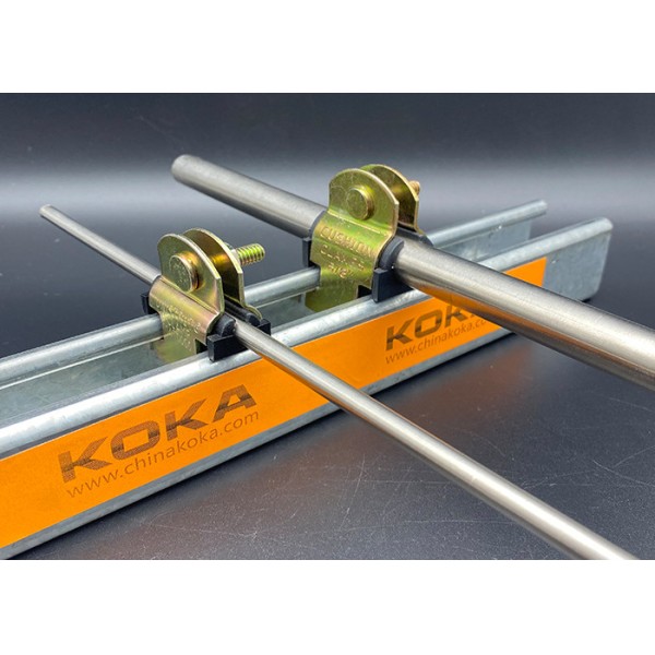 Quality Zinc Plated 3/8'' Strut Mounted Cushion Clamps for sale